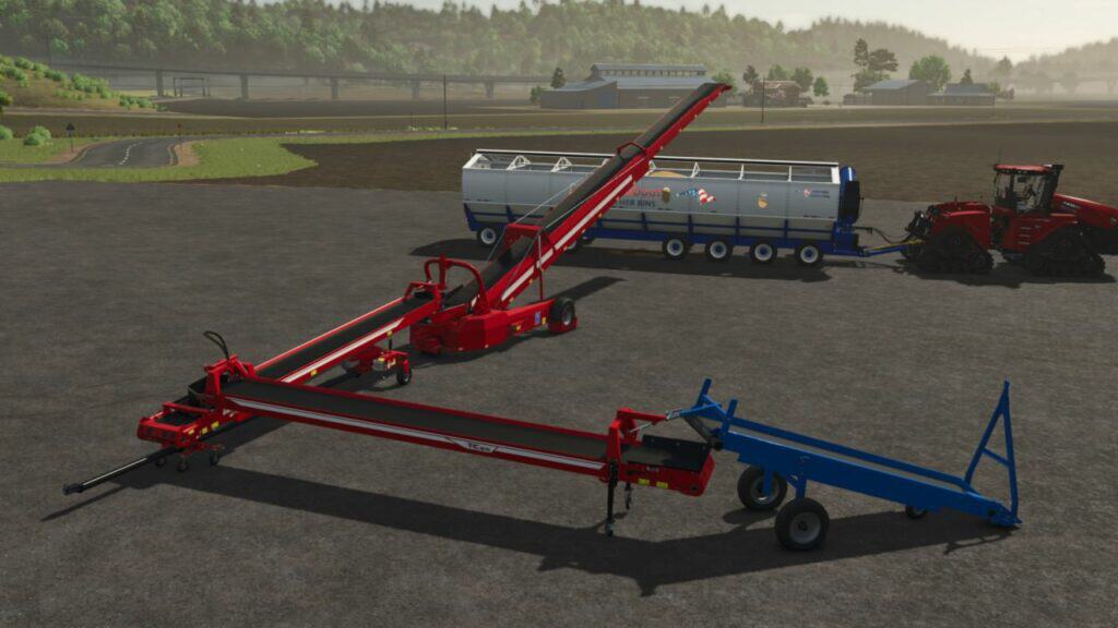 FS25 Conveyor Belts (x10) v1.0 - FS 25 Implements & Tools Mod Download