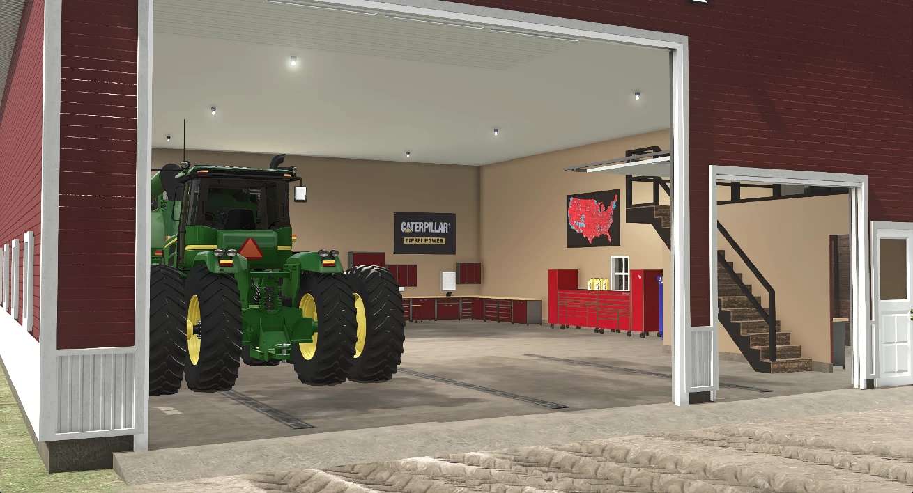 FS25 Deluyck’s Small Shop v1.0 - FS 25 Buildings Mod Download