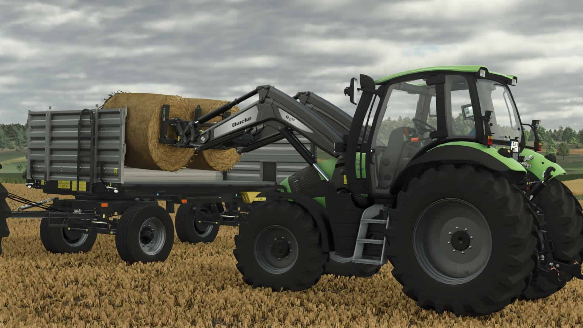 FS25 Deutz-Fahr Agrotron 128/150.6 v1.0 - FS 25 Tractors Mod Download