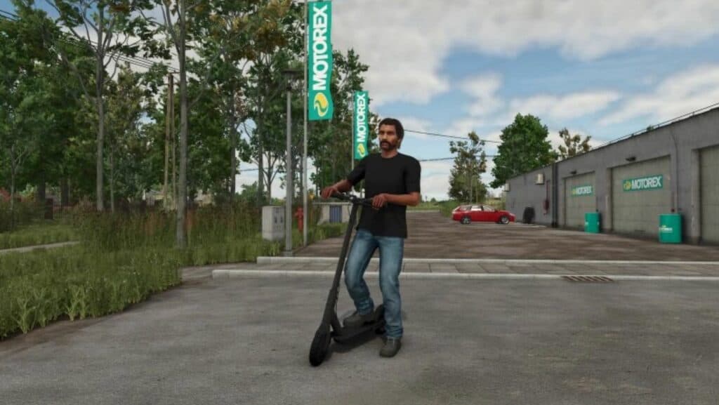 FS25 Electric Scooter v1 (2) - Farming simulator 19 / 17 / 15 Mod