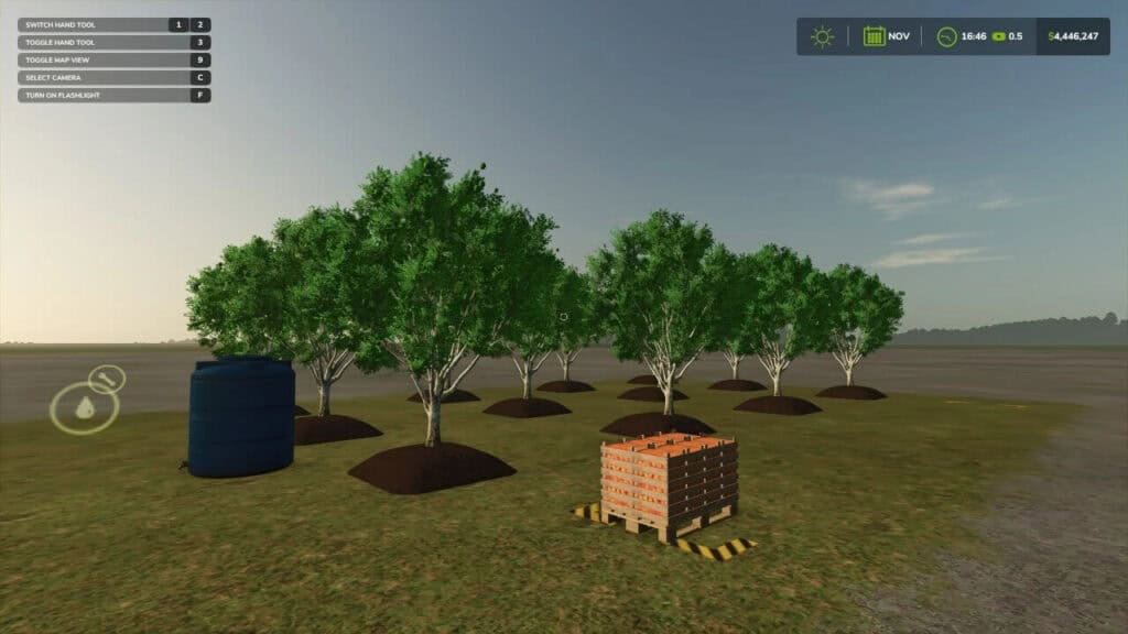 FS25 FRUIT TREE PLANTATION v1.0 - FS 25 Objects Mod Download