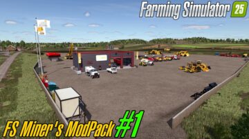 FS25 FS Miner's Mod Pack December 2024 v1.0 - FS 25 Packs Mod Download