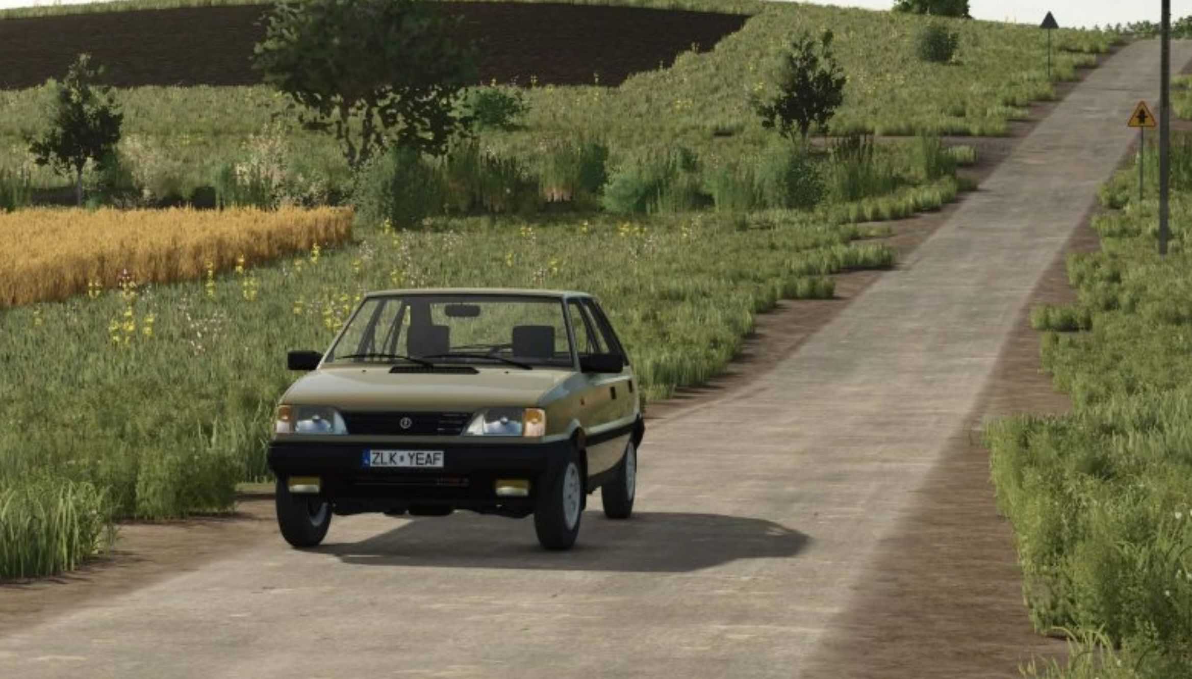 FS25 FSO Polonez Caro Wąski (MR 91) v1.0 - FS 25 Cars Mod Download