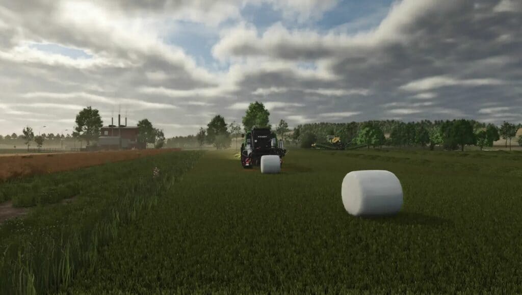 FS25 Fendt MF baler wrapper combination v1 (3) - Farming simulator 19 ...