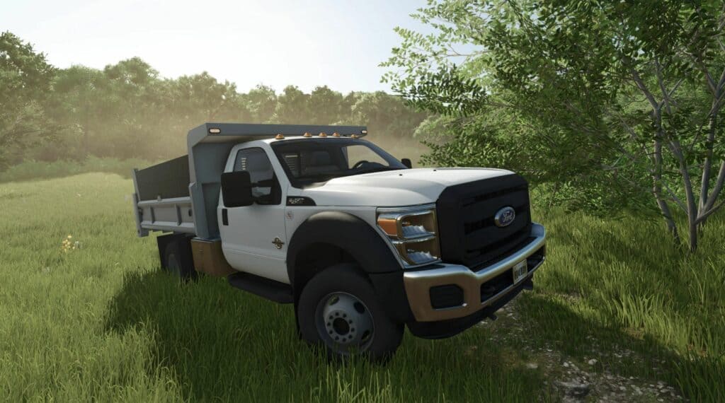 FS25 Ford F550 Dump Truck v1 (4) - Farming simulator 19 / 17 / 15 Mod