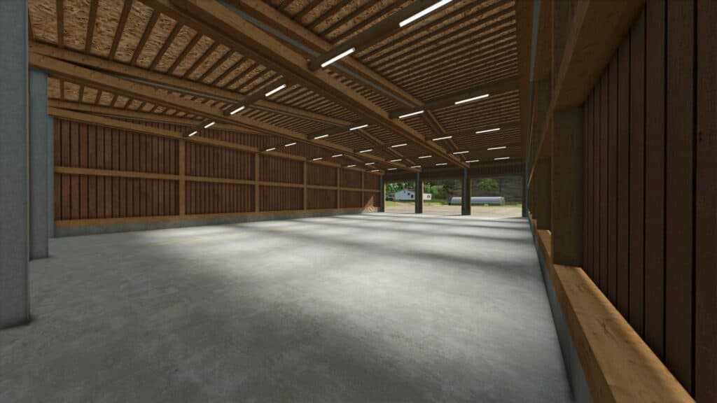 FS25 Garage drive-through v1 (2) - Farming simulator 19 / 17 / 15 Mod