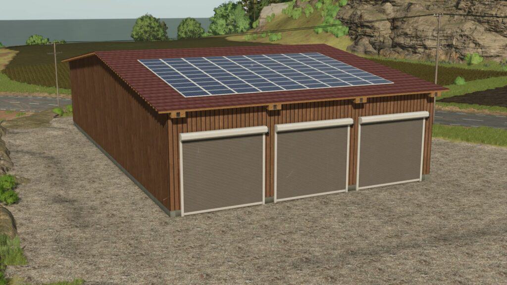 FS25 Garage drive-through v1 (6) - Farming simulator 19 / 17 / 15 Mod