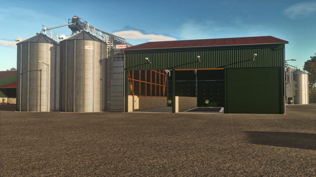 FS25 Grain Storage v1.0 - FS 25 Buildings Mod Download