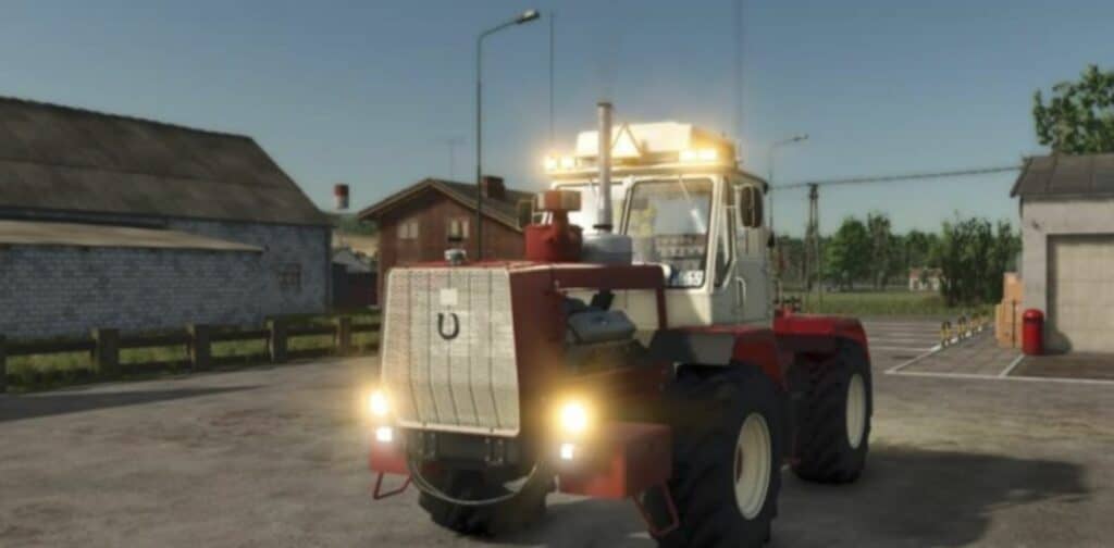 FS25 HTZ T-150K V8 Engine v1.0 - FS 25 Tractors Mod Download