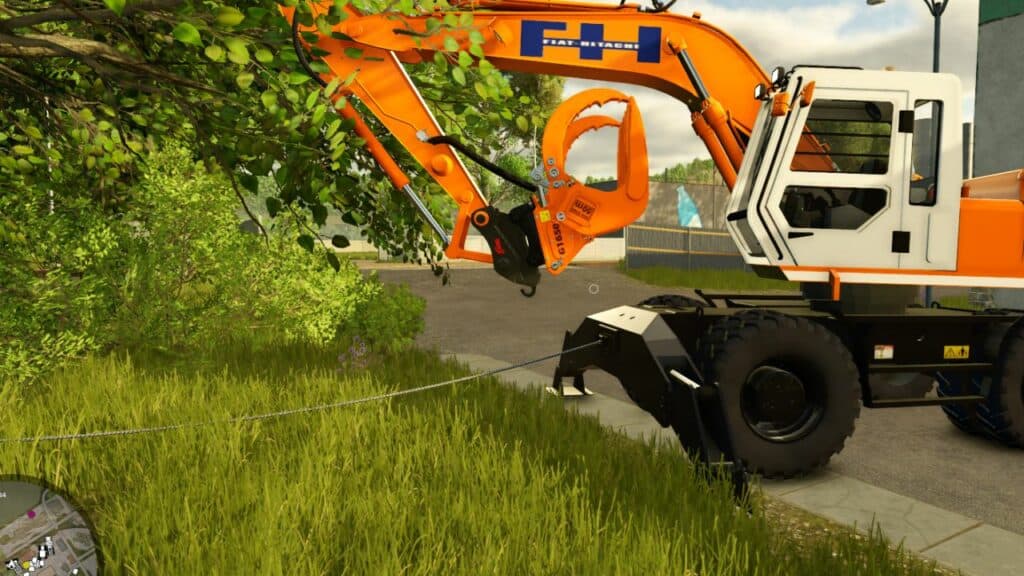 FS25 Hitachi FH200W.3 v1.0 - FS 25 Forklifts / Excavators Mod Download
