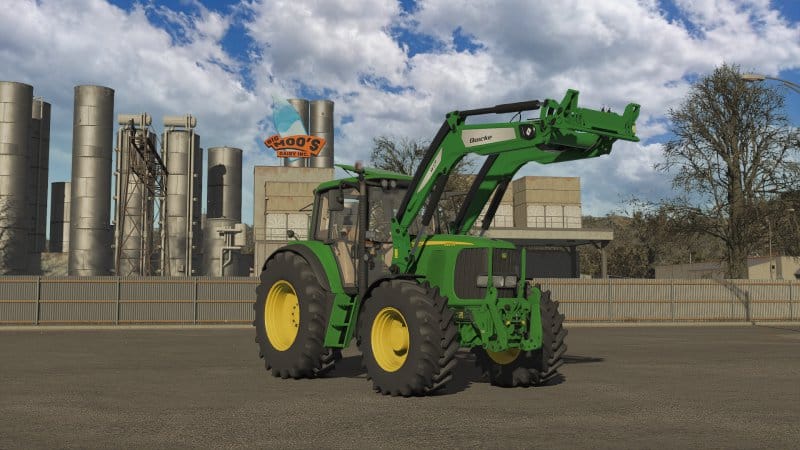 FS25 John Deere 6x20 Series V1 (2) - Farming simulator 19 / 17 / 15 Mod