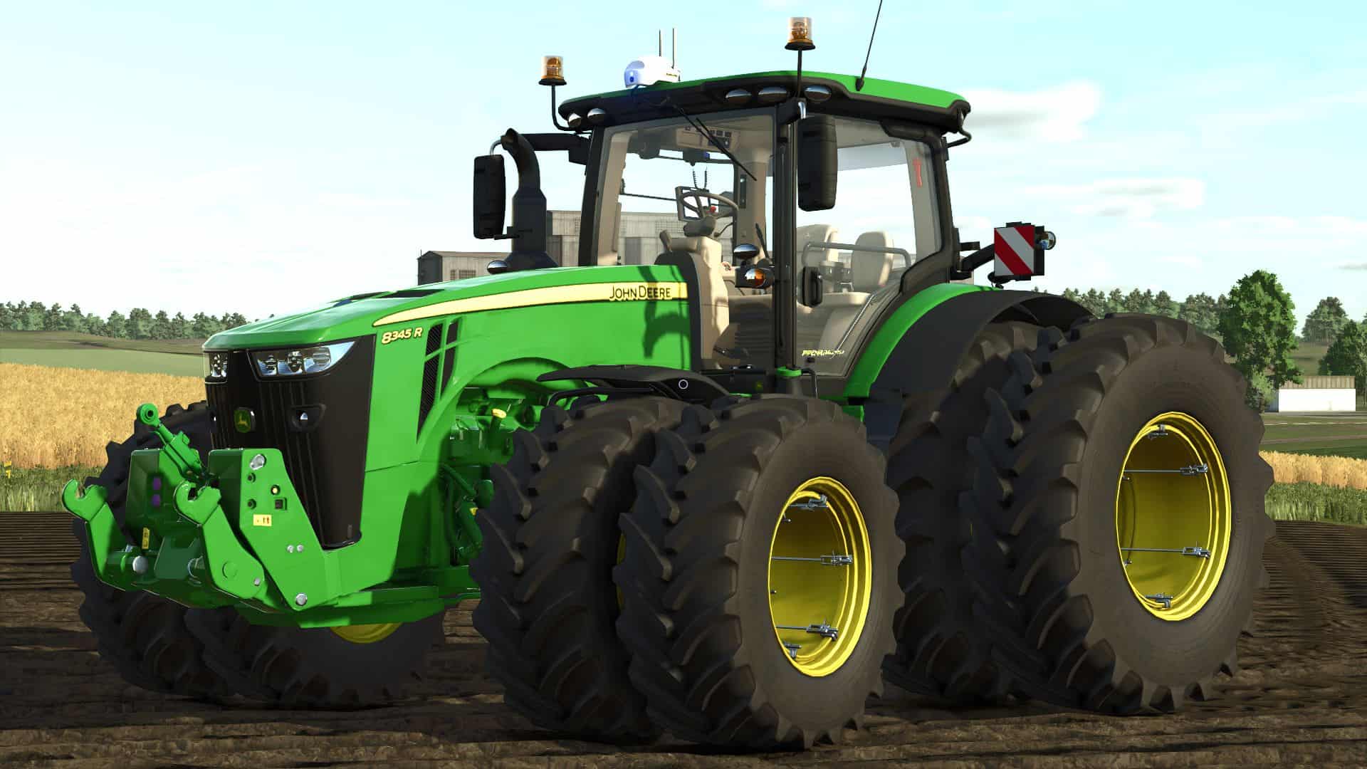 FS25 John Deere 8R 2016 v1 (1) - Farming simulator 19 / 17 / 15 Mod