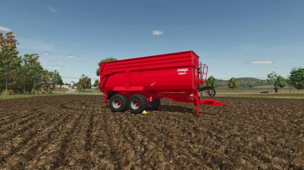FS25 Krampe Big Body S750 v1.0 - FS 25 Trailers Mod Download