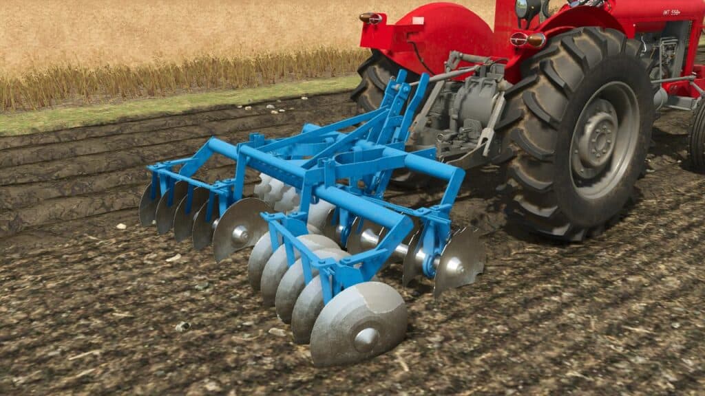 FS25 Lizard OLT Disc Harrow v1.0 - FS 25 Implements & Tools Mod Download