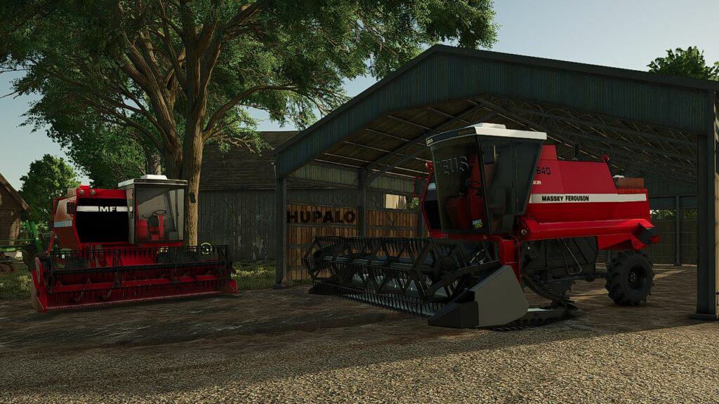 FS25 Massey Ferguson 3640 v2.0 - FS 25 Combines Mod Download