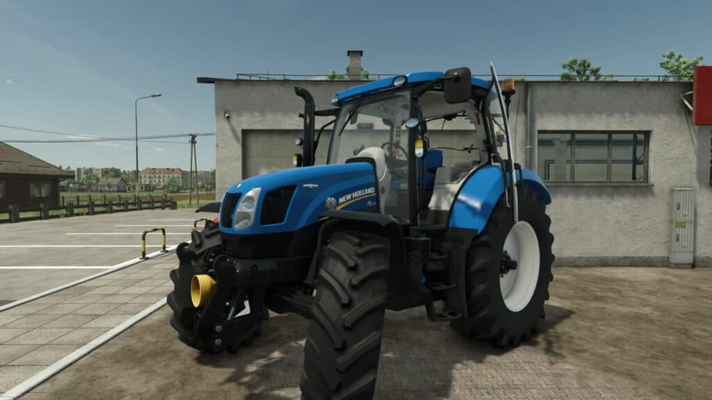 FS25 New Holland T6 2012 Tractor v1.0 - FS 25 Tractors Mod Download