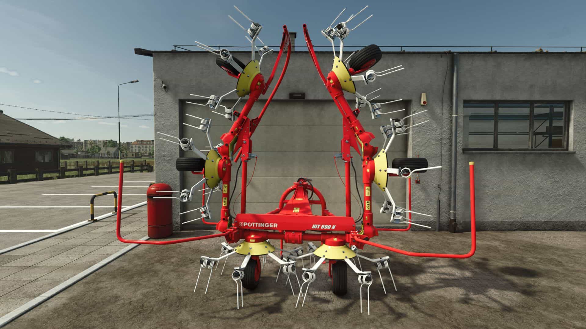 FS25 Pöttinger HIT 690 N v1.0 - FS 25 Implements & Tools Mod Download