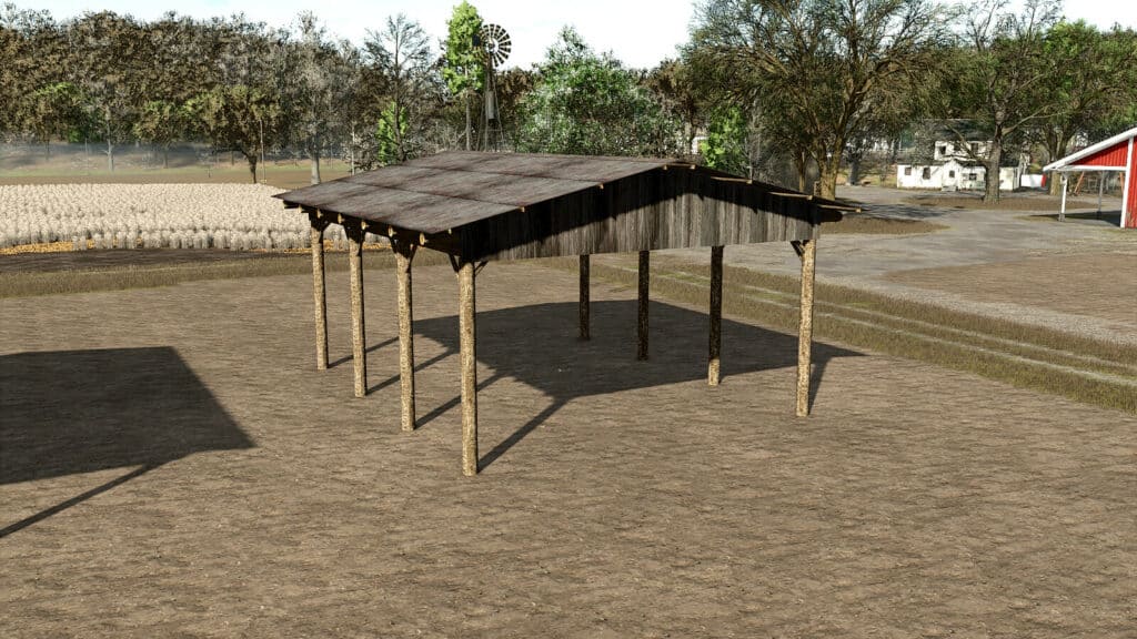 FS25 Pack Sheds Br v1.0 - FS 25 Objects Mod Download