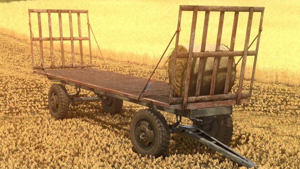 FS25 Romanian bale trailer v1.0 - FS 25 Trailers Mod Download