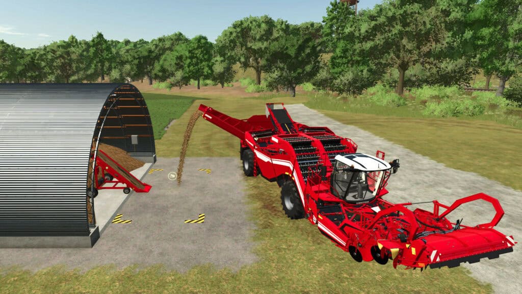 FS25 Root Crop Storage v1 (5) - Farming simulator 19 / 17 / 15 Mod