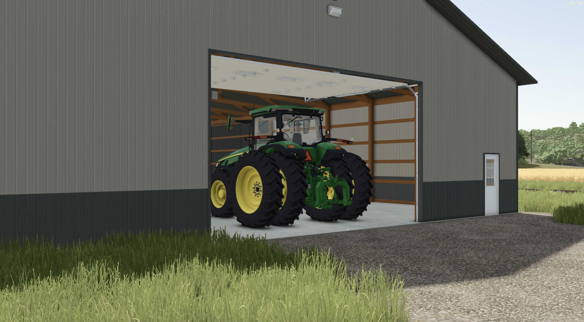 FS25 Shed 60×88 v1.0 - FS 25 Buildings Mod Download