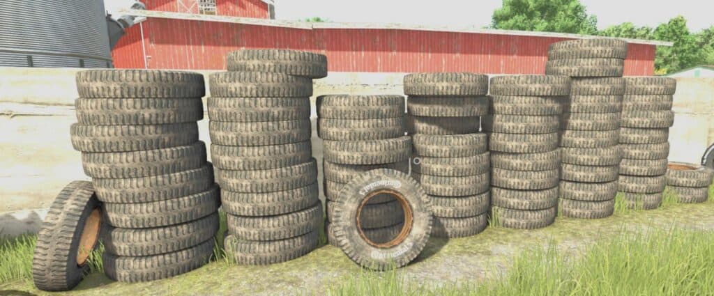 FS25 Silo Decoration Set v1.0 - FS 25 Objects Mod Download
