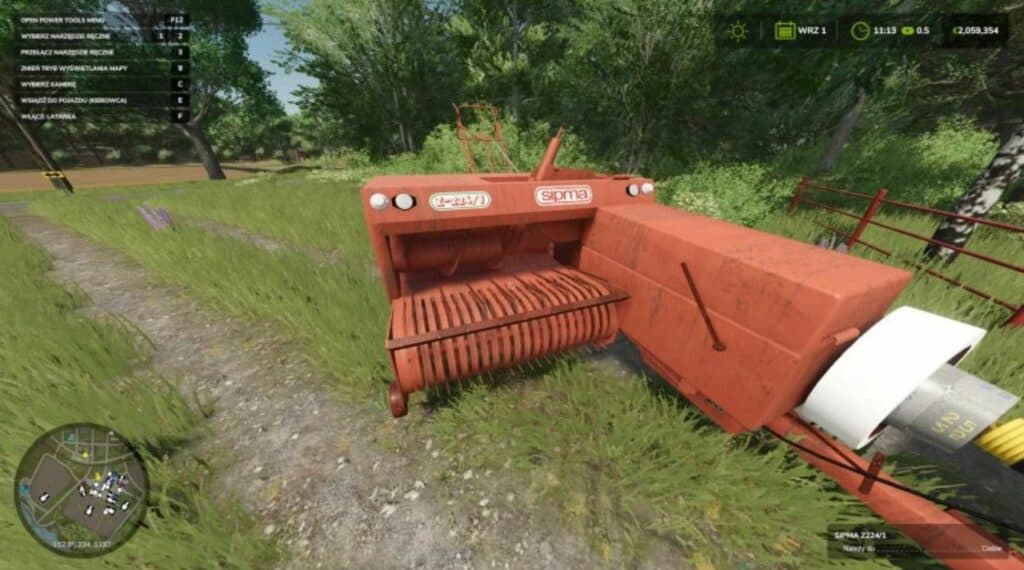 FS25 Simpa Z224 v1.0 - FS 25 Implements & Tools Mod Download