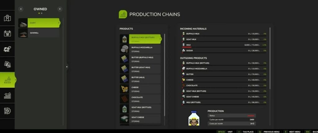 FS25 Small Dairy Building v1.0.0 (1) - Farming simulator 19 / 17 / 15 Mod