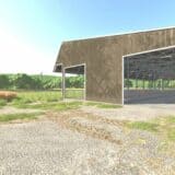 FS25 Special Cow Stable Multi-colored v1.0 - FS 25 Buildings Mod Download