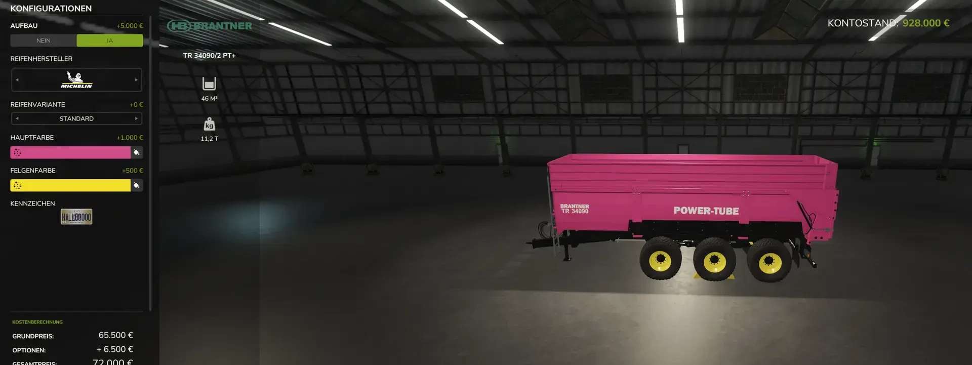 FS25 TR 34090 PP+ – Color configuration v1.0.0.1 - FS 25 Trailers Mod ...