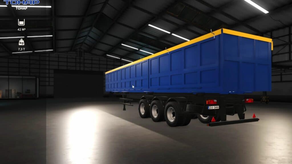FS25 Tonar Trailer v1.0.0.1 - FS 25 Trailers Mod Download