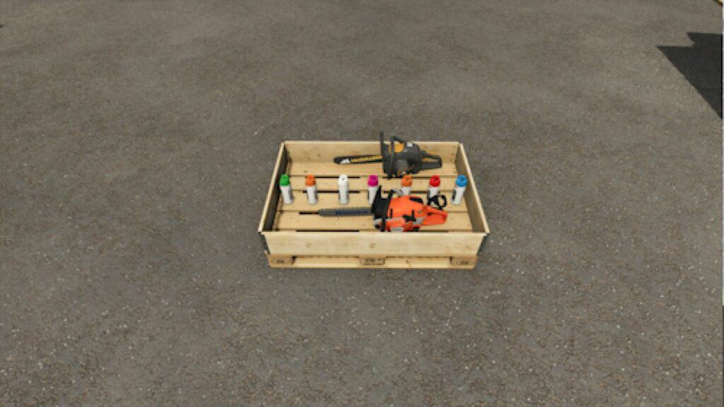 FS25 Tool Pallet v1 (3) - Farming simulator 19 / 17 / 15 Mod