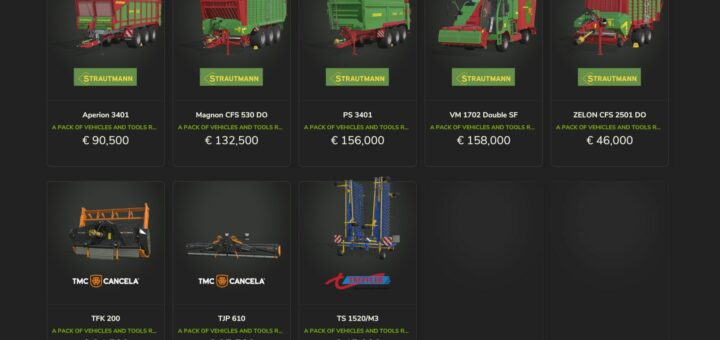 Farming Simulator 25 Mods Packs | FS25 Mods Pack | LS25 Mods Pack