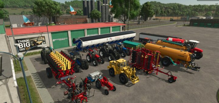 FS25 Pack Production RG v1.0 - FS 25 Packs Mod Download