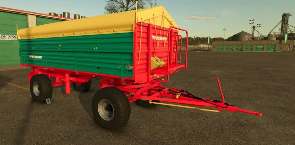 FS25 Welger DK 115 Tipper v1.0 - FS 25 Trailers Mod Download