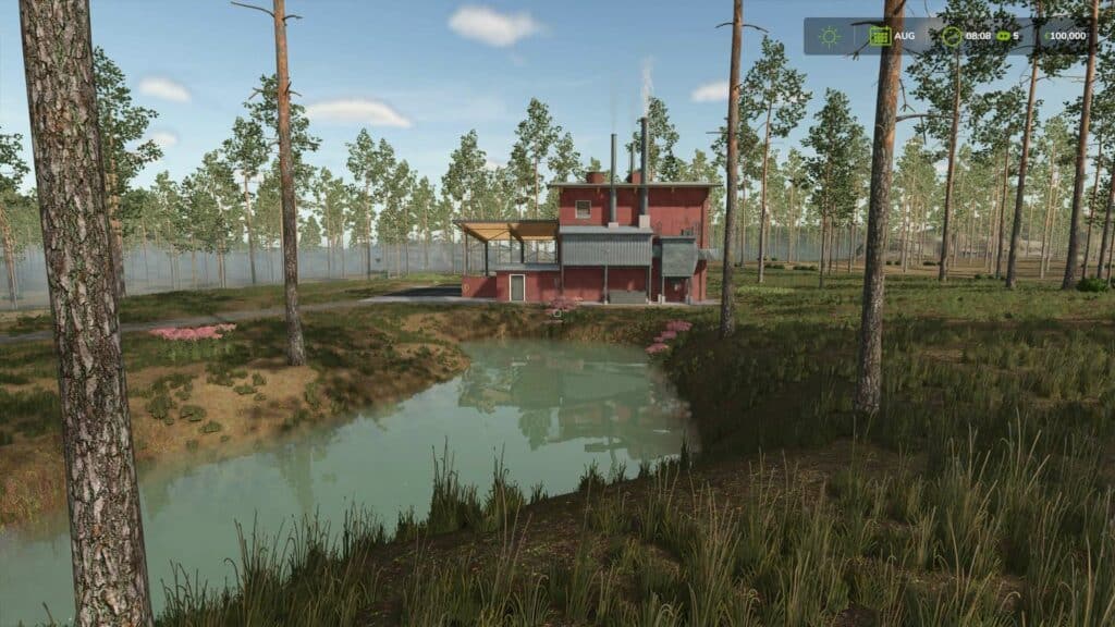 FS25 PONDEROSA PINE FOREST v1.0 - FS 25 Maps Mod Download