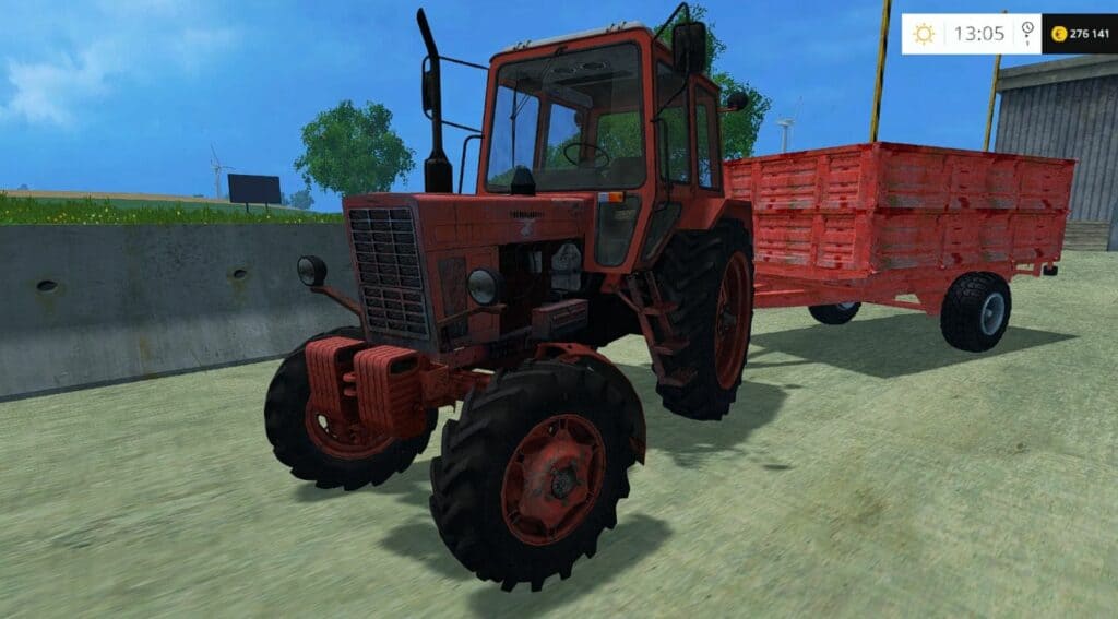 FS15 MTZ 82 2WD BELARUS OLD RED 1996 EXTRA HIT MEGA V2.0 - FS 15 ...