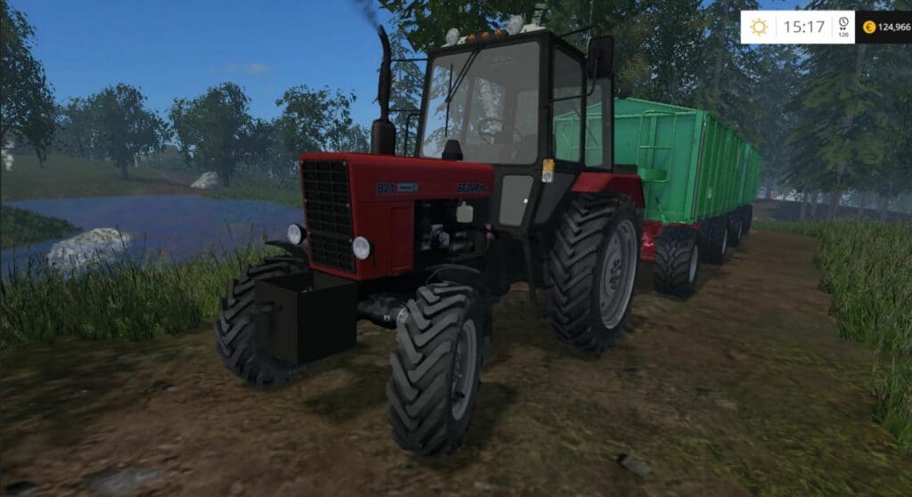 FS15 MTZ 82.1 4WD NEW RED BELARUS EXTRA HIT V2.0 - FS 15 Tractors Mod ...