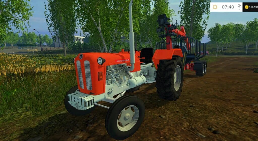 FS15 RAKOVICA 65S 2WD SERBIAN NEW ORANGE GOOD EXTRA HIT V1.0 - FS 15 ...