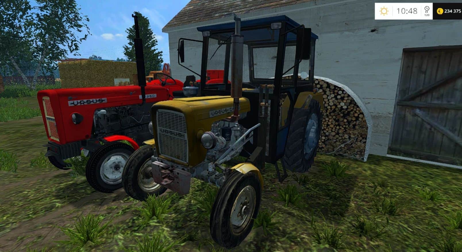 FS15 URSUS C 330 2WD FL GOLD NEW CABIN SOKÓŁKA V1.0 - FS 15 Tractors ...