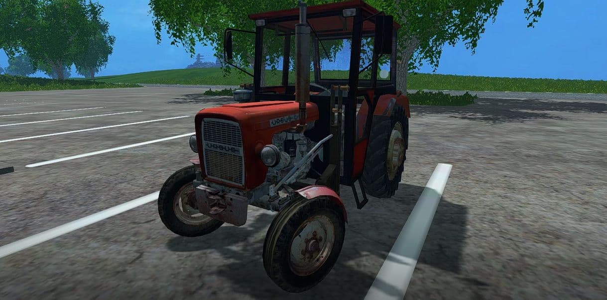 FS15 URSUS C 330 2WD NEW RED CABIN SOKÓŁKA POLISH V1.0 - FS 15 Tractors ...