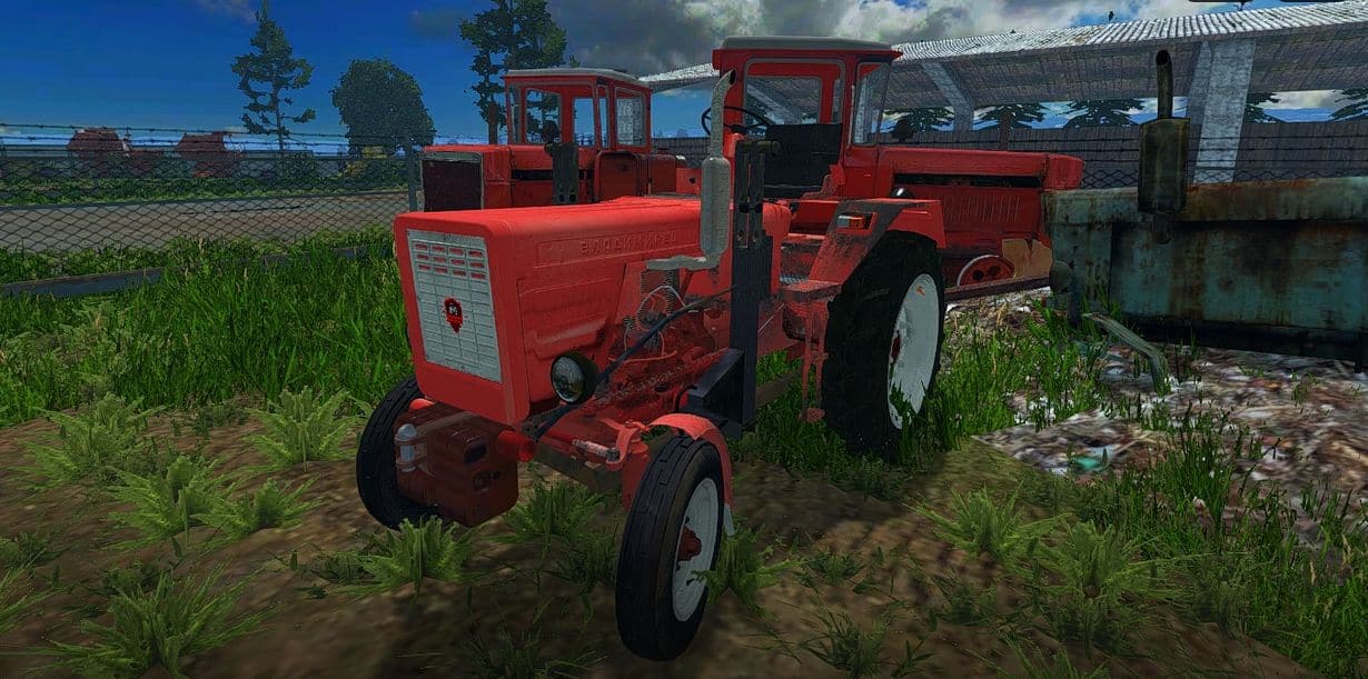 FS15 WŁADIMIREC T 25A1 2WD FL NEW RED USRR EXTRA HIT V1.0 - FS 15 ...