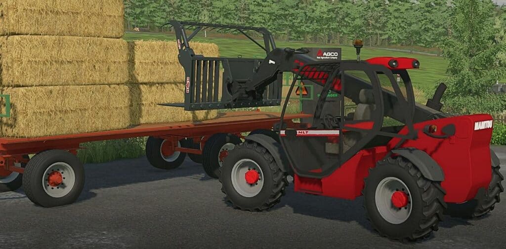 FS22 Manitou MLT 731 v1.0 - FS 22 Forklifts / Excavators Mod Download
