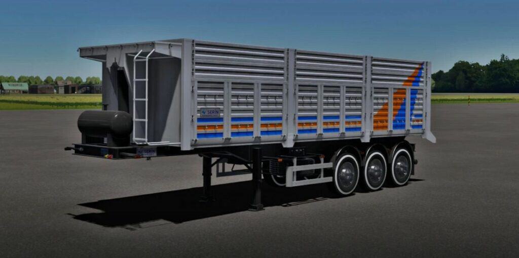 FS22 Serin Ultra 8200 Damper Dorse v1.0 - FS 22 Trailers Mod Download