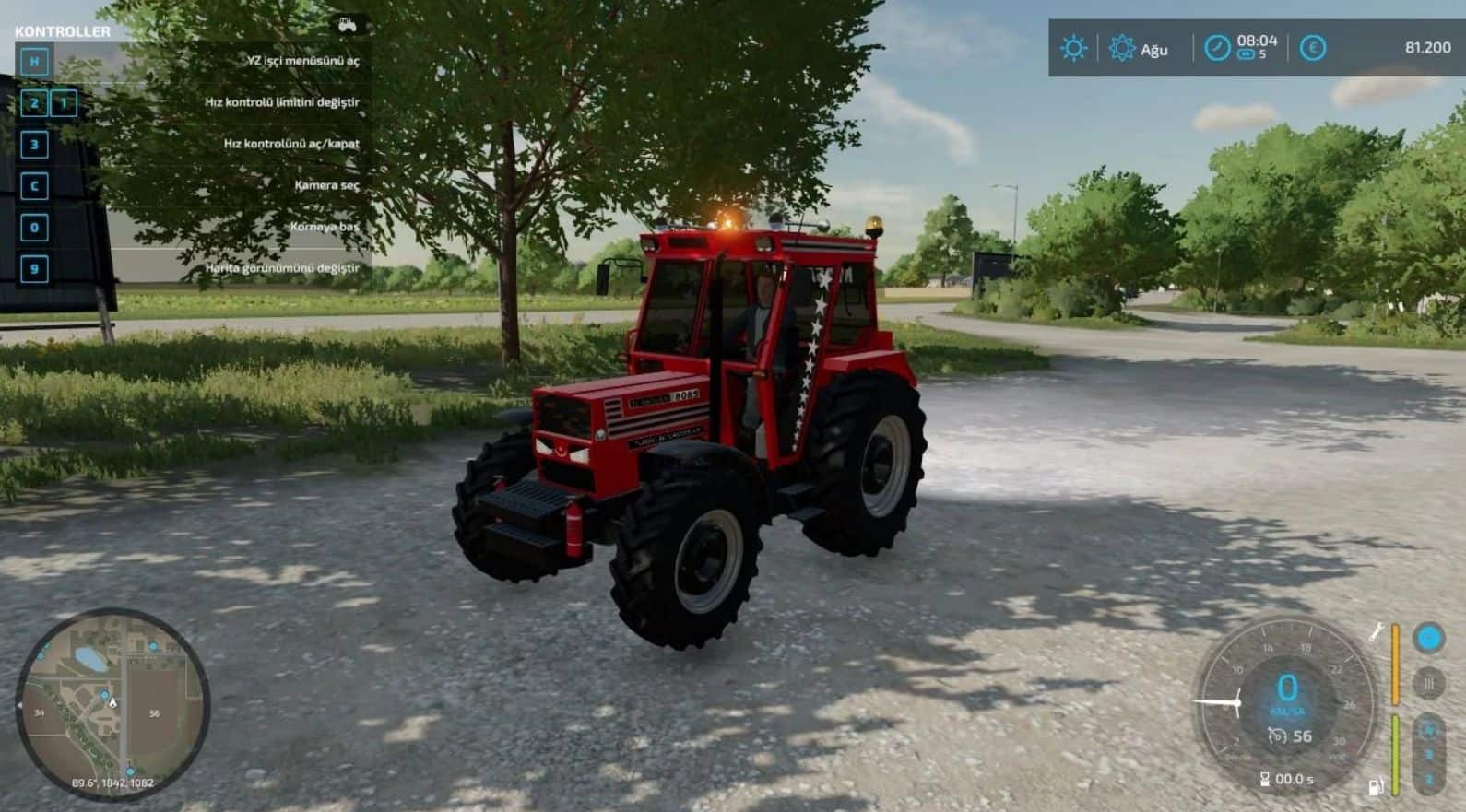 FS22 Tümosan 8085 Edit v1.0 - FS 22 Tractors Mod Download