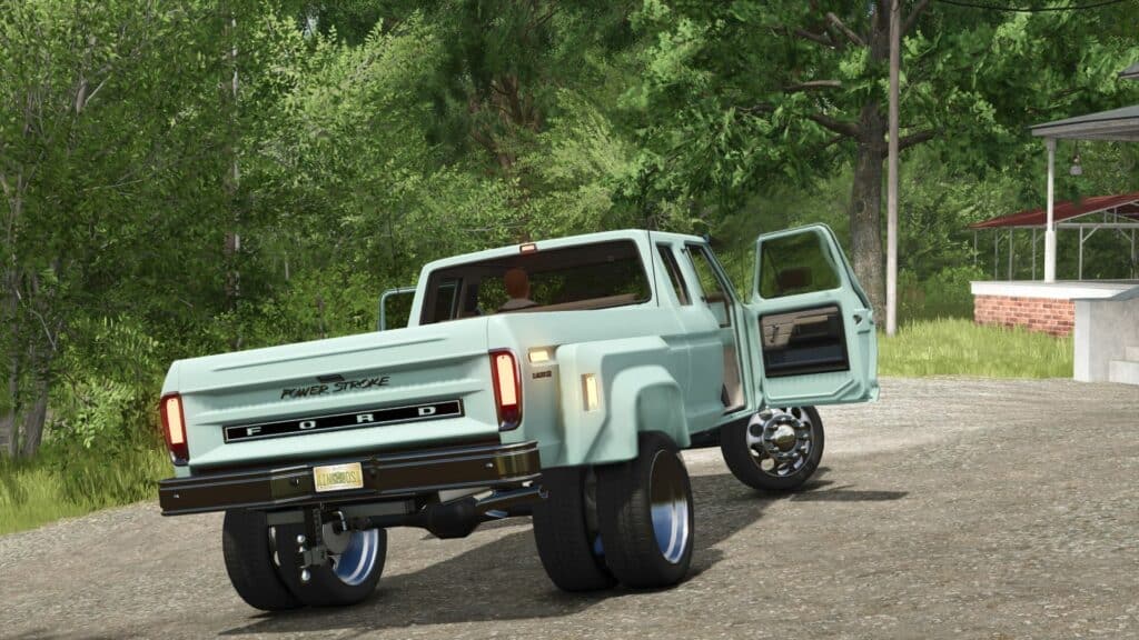 FS25 1978 Ford F350 v1 (1) - Farming simulator 19 / 17 / 15 Mod