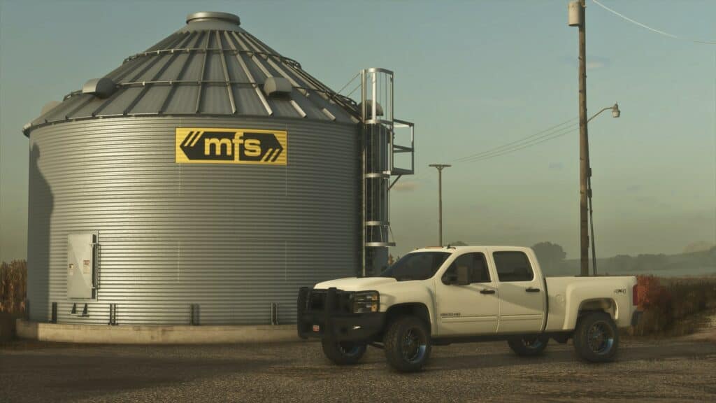 FS25 36FT Grain Bins v1 (2) - Farming simulator 19 / 17 / 15 Mod