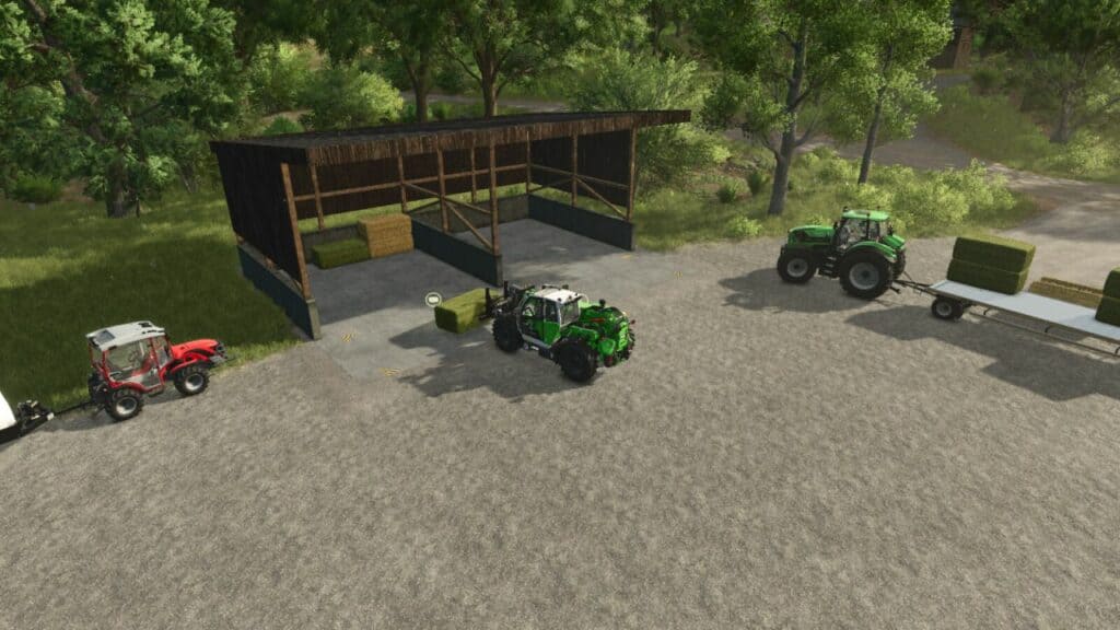 FS25 Bale Storage V1.0.1 - FS 25 Buildings Mod Download