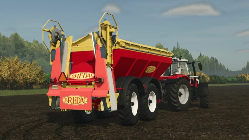 FS25 Bredal K165 fertilizer and lime spreader V1.0.0 (3) - Farming simulator 19 / 17 / 15 Mod