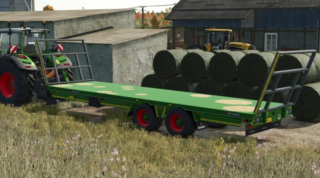 FS25 Broughan 28 Foot Low Bed Flat Trailer v1 (1) - Farming simulator ...